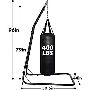 Hammock Stands Hammock Chair Stands Outdoor Solid Steel Heavy Duty Stand Only Construction for Hanging Hammock Air Porch Swing Chair Indoor（Stand Only）