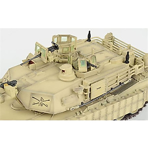 Panzerkampf M1A2 Abrams TUSK US Army 4th Armored Div 1/72 DIECAST Tank Pre-Built Model
