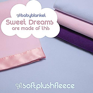 Be Burgundy Personalized Baby Blankets w/Name - Baby Receiving Blanket - 36x36 in | Satin Trim, Fleece | Blue - Baby Boy Gifts, Baby Stuff, Welcome Baby Gifts for Newborns | Footprints