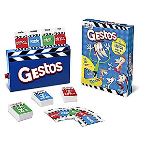Hasbro Gaming – Gestures, Table Games Spanish Version, Multicoloured b0638105 for 8 años to 99 años