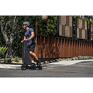 Schwinn Tone 2 Mens and Womens Electric Scooter, Fits Youth/Adult Riders Ages 13+, Max Rider Weight 220lbs, Max Speed of 15MPH, Lightweight, Folding, Locking Aluminum Frame, Black