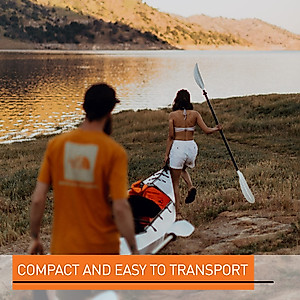 Oru Kayak Foldable Kayak Haven TT | for 1 or 2 People - Stable, Durable, Lightweight - Lake and River Kayaks - Beginner, Intermediate - Size (Unfolded): 16'1" x 33", Weight: 41 Lbs