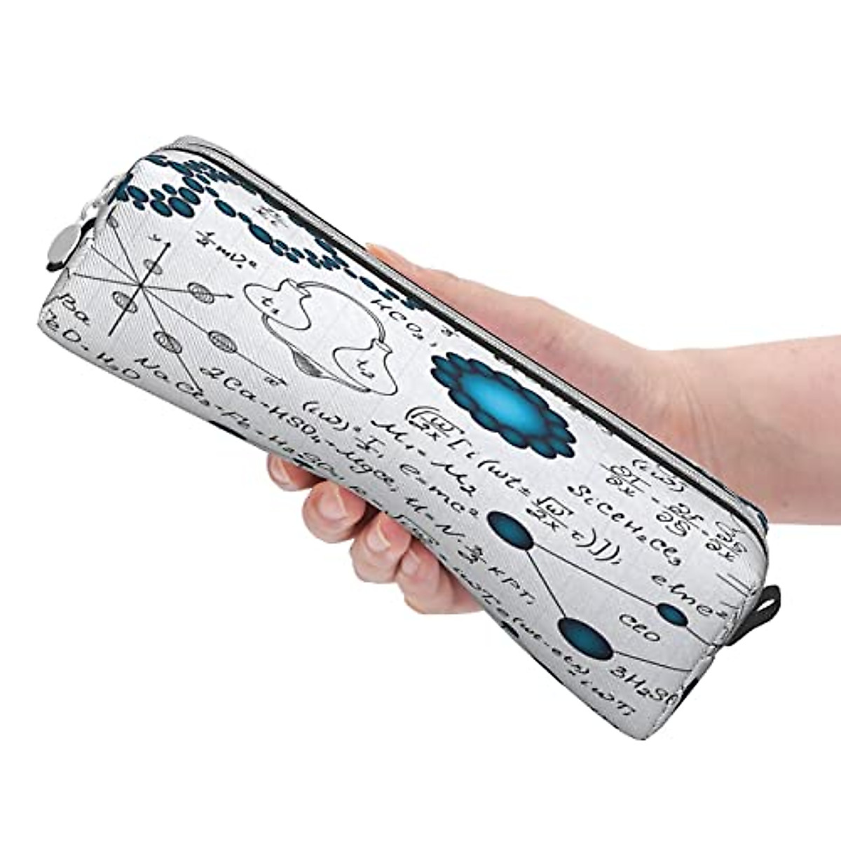 Limhibu Pencil Case Physics Dna Molecule Formulas Big Capacity Pencil Bag Large Storage Pouch Desk Organizer Marker Pen Case Stationery Bag Pencil Holder for Boys Girls Teen Adult