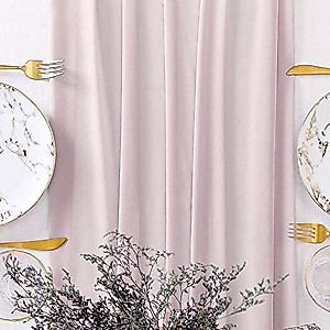 FYY 2PCS 10ft Chiffon Table Runner,29x120 Inches Romantic Wedding Runner,Pink Sheer Chiffon Table Cover Dressing Table Runner for Wedding Birthday Party Bridal Baby Shower Decorations-Pink