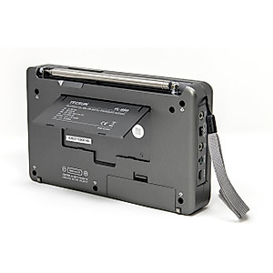 Tecsun PL880 Portable Digital PLL Dual Conversion AM/FM, Longwave & Shortwave Radio with SSB (Single Side Band) Reception, Color Silver