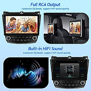 2GB+32GB Android 11 Car Stereo for Honda Accord Radio 7th 2003-2007: 10 Inch Touch Screen Car Radio with Wireless Apple Carplay Android Auto Split Screen GPS BT FM HiFi Mic Rear Camera