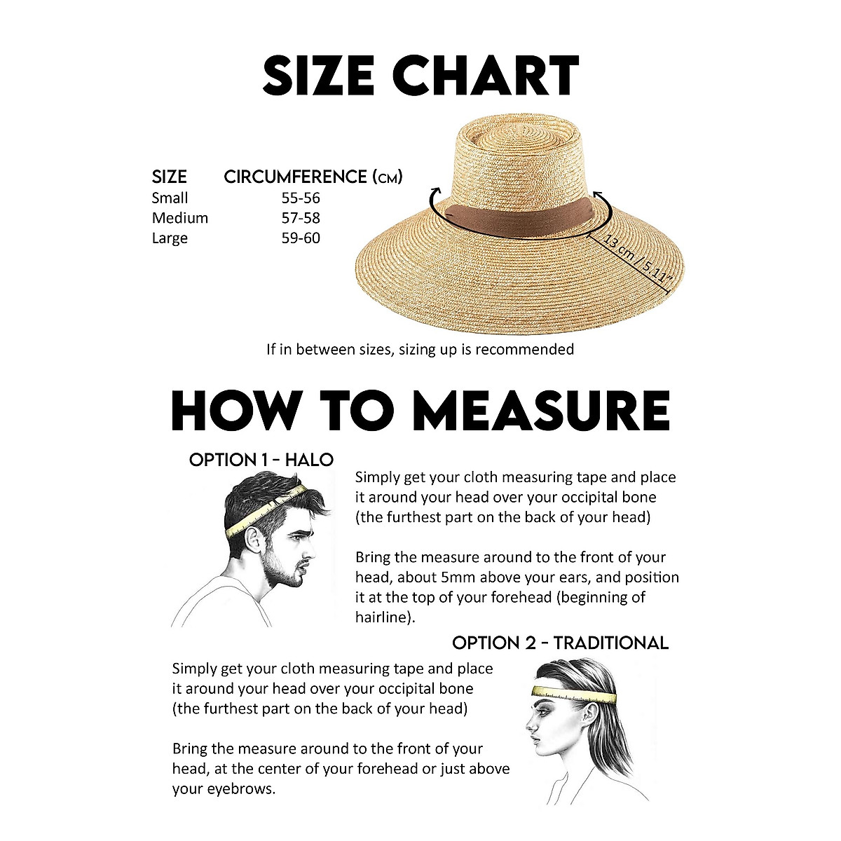 Lack of Color Women's Paloma Wide-Brimmed Straw Sun Hat (Small, Natural)