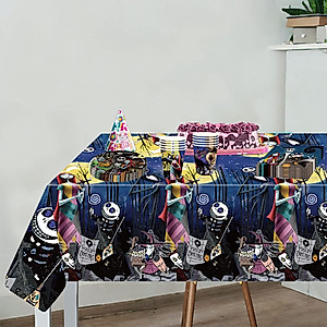 Nightmare Christmas Party Supplies Jack Sally Party Favors Nightmare Christmas Tableware Includes Cups Plates Napkins for Halloween Decor