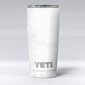 Design Skinz Slate Marble Surface V56 - Skin Decal Vinyl Wrap Kit Compatible with The Yeti Rambler Cooler Tumbler Cups
