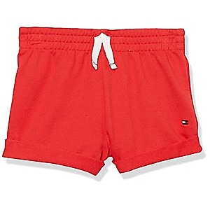 Tommy Hilfiger Baby Girls 2 Pieces Short Set, Bright White, 18M US