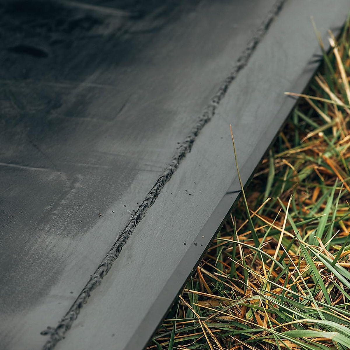 Titan Attachments 84" Bucket Attachment, Tractor & Skid Steer Quick Tach Accessory, High Volume Light Material Bucket, 0.5" Thick Skid Steer & Tractor Bucket Cutting Edge, for Snow & Light Materials