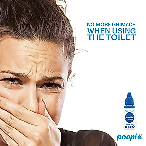 Poopi Drops - Before you go - Toilet Drops - Deodorizer odor eliminator - Toilet freshener - Say Goodbye to bad odors with Poopi toilet odor eliminator (Single, X-Treme)