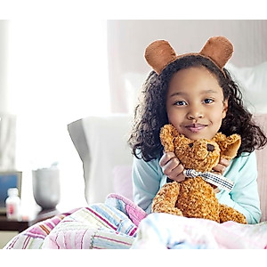 Yilistore Bear Ears Headband,Brown Bear Costume Accessories Headband for Halloween,Christmas Party Favor