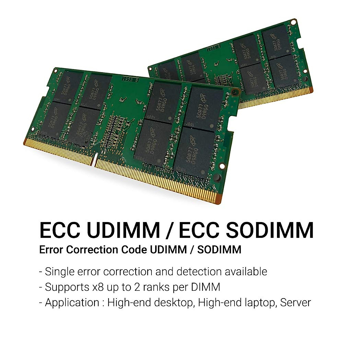 Brute Networks 879507-B21-BN - 16GB DDR4-2666MHz 2Rx8 ECC UDIMM (Compatible with OEM PN# 879507-B21)