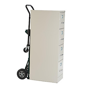 Harper Trucks Quick Change 4-in-1 Convertible Hand Truck, Continuous Handle, 8" Solid Rubber Wheels