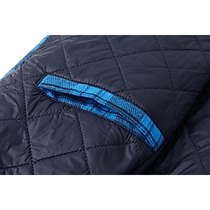 MAGCOMSEN Men's Flannel Shirt Jacket with Hood for Men Long Sleeve Hoodie Jacket Flannel Lined Plaid Button Down Shirts Casual Unisex Jacket