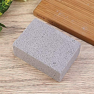 Barbi-Q Grill Cleaning Bricks - Grill Stone | Griddle Cleaner Block - Stone Brick Cleaner for BBQ | Grills | Racks | Flat Top Grill | Pool | Toilet Cleaner - (Pack of 3)