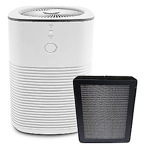 Nispira True HEPA Replacement Filter Compatible with Levoit LV-H128 Air Purifier Part LV-H128-RF. 2 Packs