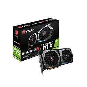 MSI Gaming GeForce RTX 2060 6GB GDRR6 192-bit HDMI/DP Ray Tracing Turing Architecture VR Ready Graphics Card (RTX 2060 GAMING Z 6G)