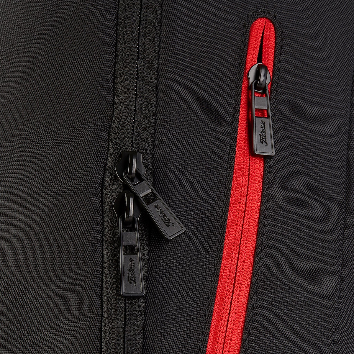 Titleist Travel Gear Players Sack Pack Black/Red, 18" X 15" X 1"