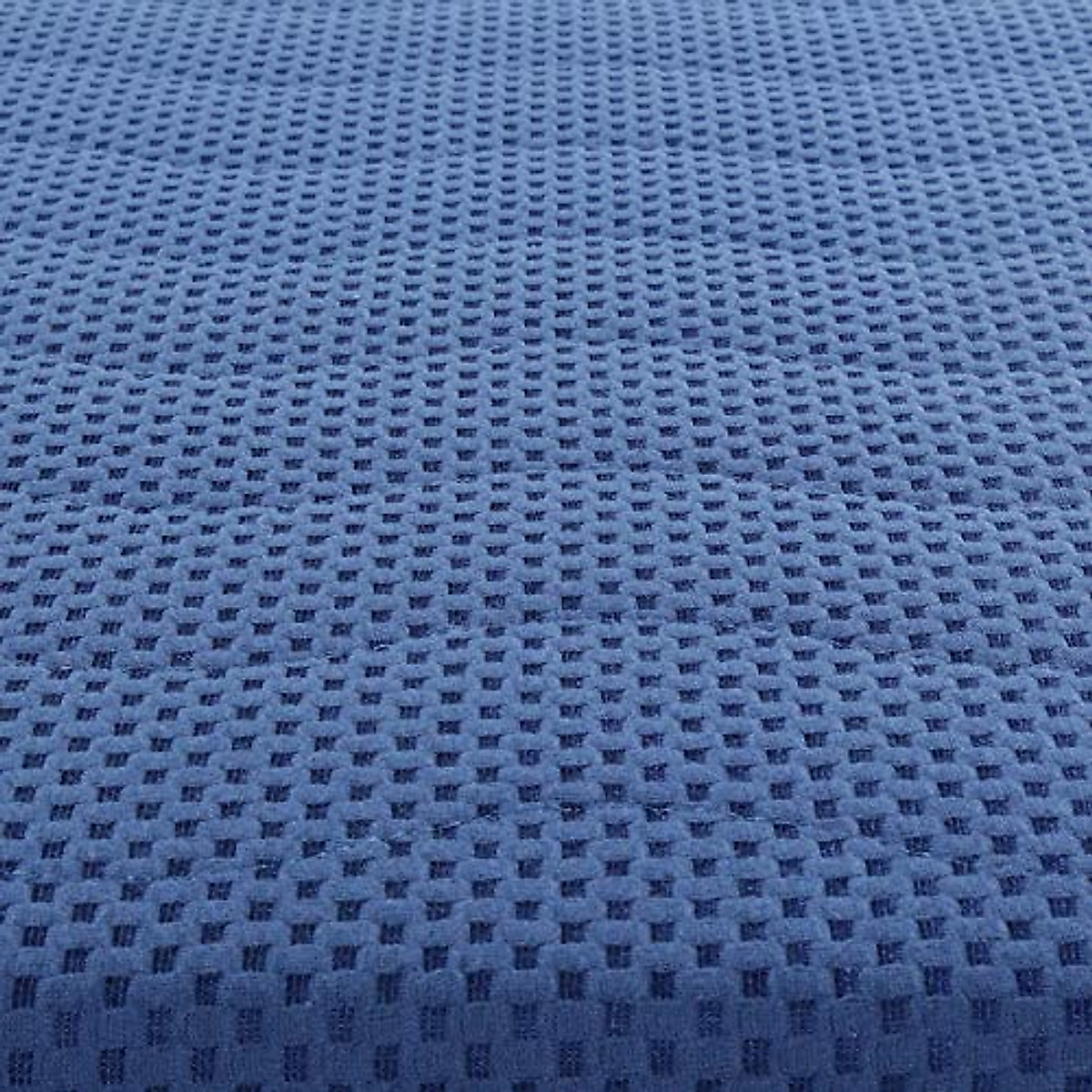 Sleeplace SVC04TMF1S 4 inch Tri Folding Memory Foam Topper,Single, Blue