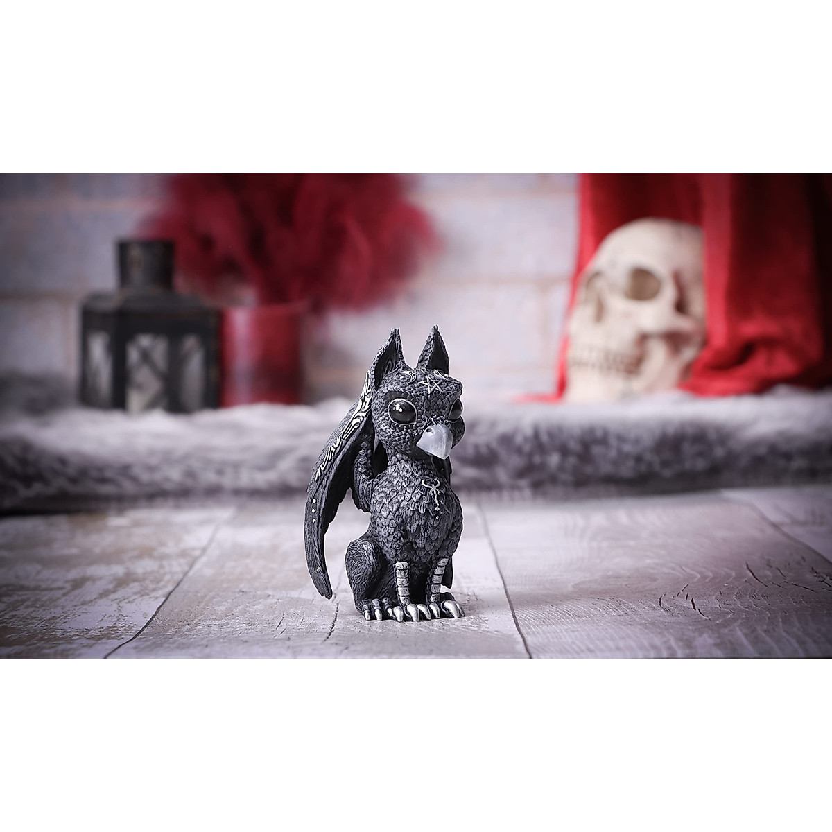 Nemesis Now Cult Cuties Adorable Occult Figurines, Bewitching Evil Spirit Creatures, Hand-Painted, Resin - Griffael