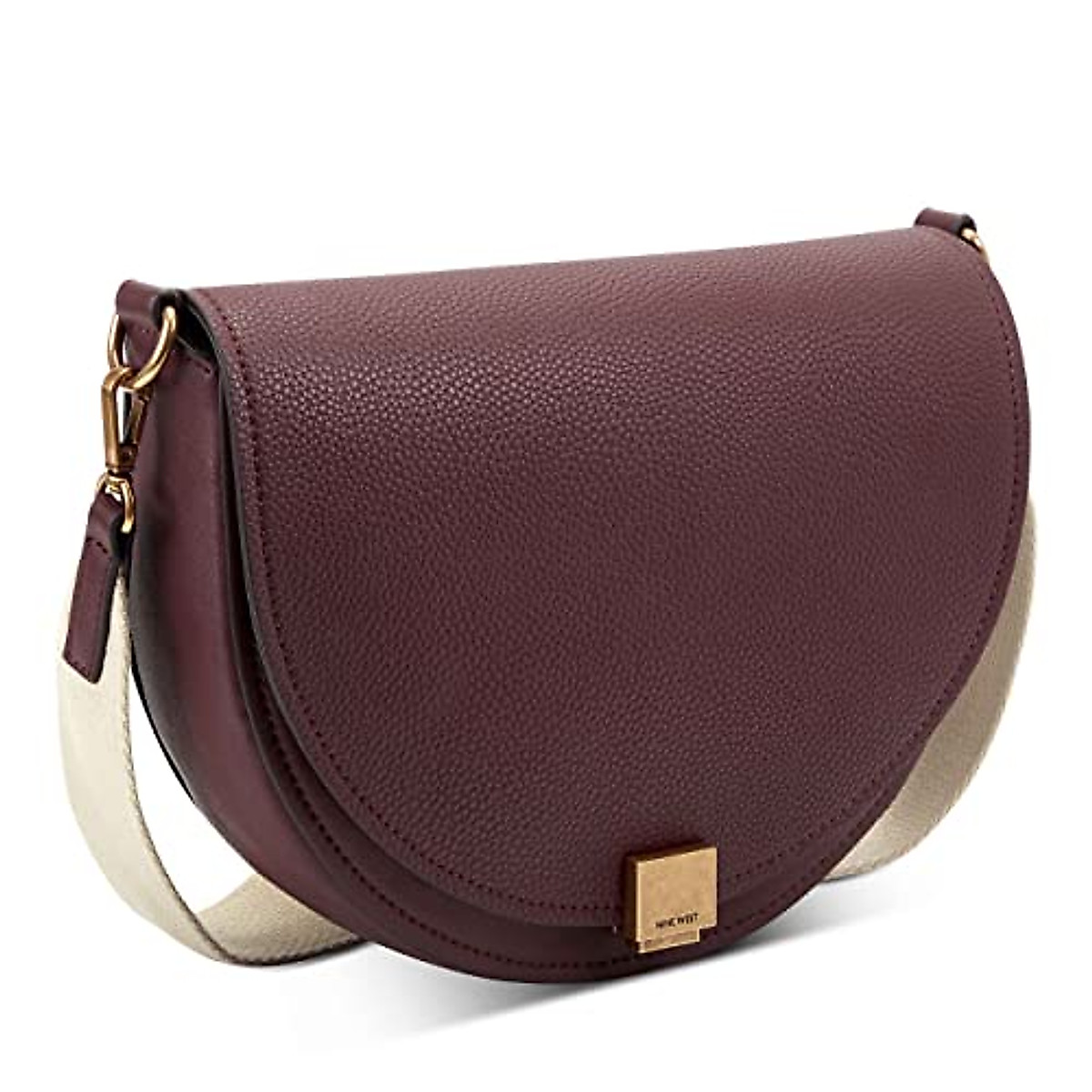 Nine West Genoa Saddle Bag, Merlot