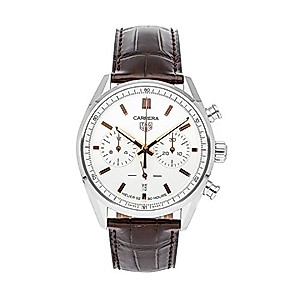 Tag Heuer Chronograph Automatic White Dial Men's Watch CBN2013.FC6483