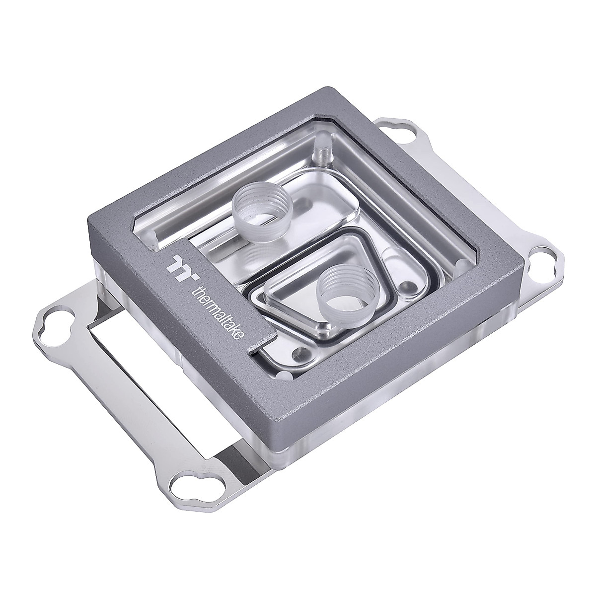 Thermaltake Pacific W9 CPU Water Block, AM5/LGA1700 Compatible, Includes Thermaltake TG-60 Metal Thermal Grease, CL-W348-CU00TR-A Silver