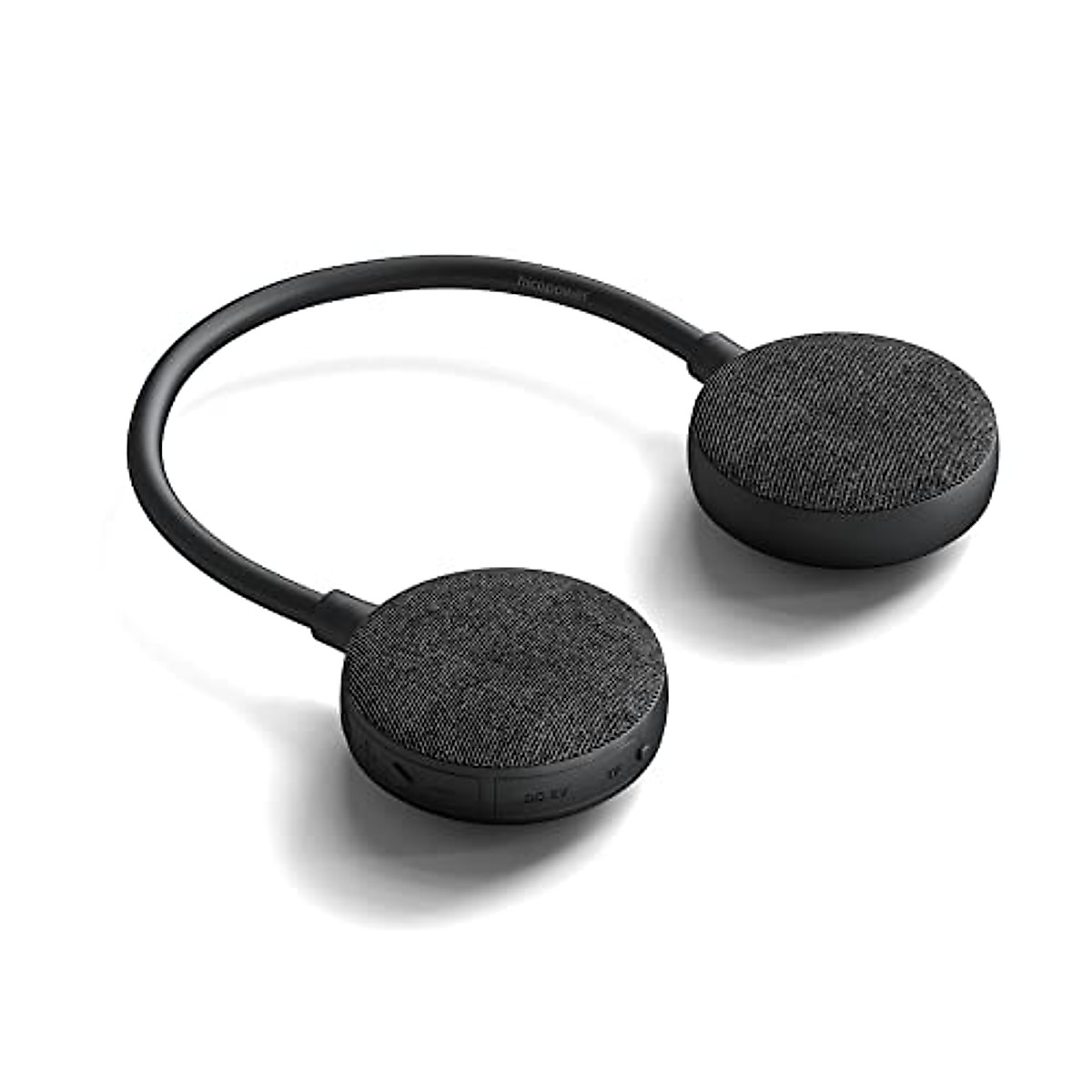 HICOPOWER Neckband Bluetooth Speaker,Bluetooth 5.0,IPX 4 Portable Wireless Wearable Over Neck Speakers,Hands-Free,True 3D Stereo Surround Sound,for Outdoor,Gaming,Cycling, Hiking (Black)