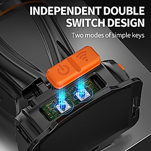 Super Bright Rechargeable High Power Headlamp, LED Headlamp Rechargeable Head Lamp, Head Lamps LED Rechargeable Bright Headlamp, Outdoor Waterproof Camping Running Portable Headlamp (2*White Light)