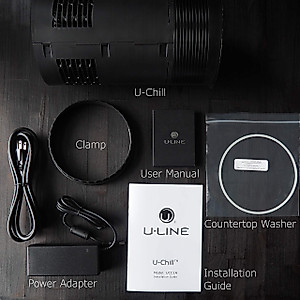 U-Chill™ In-Counter Beverage and Wine Cooling Cylinder | Smart-Touch Stainless Steel Finish | 27 Color LED Lighting Options | Energy Efficient Dry Cooling