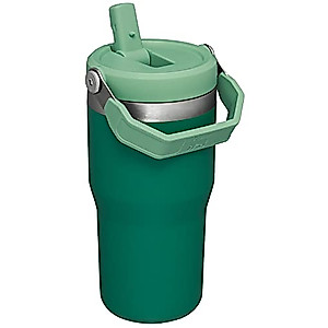 Stanley IceFlow Stainless Steel Tumbler with Straw - Vacuum Insulated Water Bottle for Home, Office or Car - Reusable Cup with Straw Leakproof Flip - Cold for 12 Hours or Iced for 2 Days (Alpine)