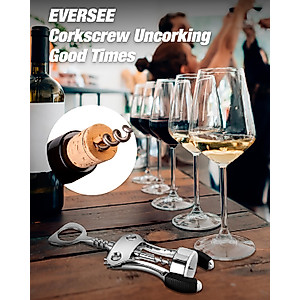 Christmas Stocking Stuffers for Men Women Wine Opener Gifts for Adults Wine Bottles Opener Wing Corkscrews Valentine's Birthday Unique Gadgets Ideas for Dad Father Mom Him Her Who Have Everything