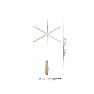CHILDWEET Thermal Conductivity Thermal Conductor Meter Physics Equipment Heat Conductometer School Teaching Tool Heat Conductivity Conductometer Aluminum Conductivity Demonstrator Iron