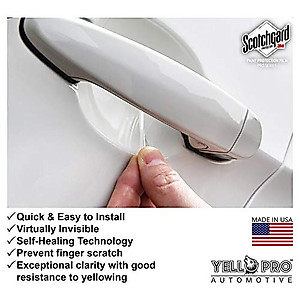 Custom Fit Door Handle Cup 3M Scotchgard Anti Scratch Clear Paint Protector Film Self Healing Guard Kit for 2015 2016 2017 2018 2019 2020 2021 2022 2023 Ford Transit Van Cargo Passenger Wagon