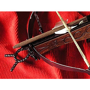 Historic Low Crossbow Wooden Knights' in XV Century. (AG0F.01) Decorative