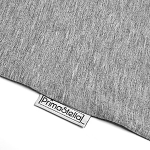 PrimaStella Nursing Scarf, Car Seat Canopy, Stroller Cover, Highchair Cover, Shopping Cart Cover to Protect Infants, Babies, Toddlers – One Size – Grey