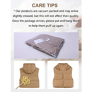 WEQULE Women's Cropped Puffer Vest Hooded Zip Up Winter Sleeveless Jacket lightweight Outwear Padded Gilet with Pockets(0001-Black-L)