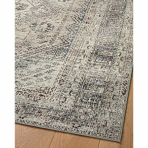 Loloi Magnolia Home by Joanna Gaines x Sinclair Natural/Sage 7'-6" x 9'-6" Area Rug