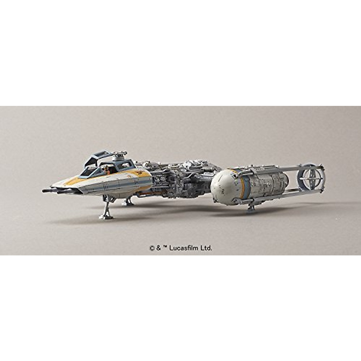 Bandai Hobby Star Wars 1/72 Y-Wing Starfighter Building Kit for 180 months to 720 months