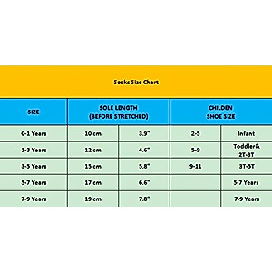 6 Pairs Toddler Boy Non Slip Grip Socks Knee High Socks Cotton, Baby Boys Anti Skid Long Socks for Kids boy (6 Pairs, 3-5 Years)