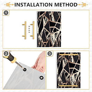 Rose Black Glitter Bathroom Sink Vanity Trays With Gold Handles Golden Marble Countertop Organizer Tray Acrylic Makeup Perfume Tray Dresser Tray Holder Decor Tray For Candle Small Plant Coffee