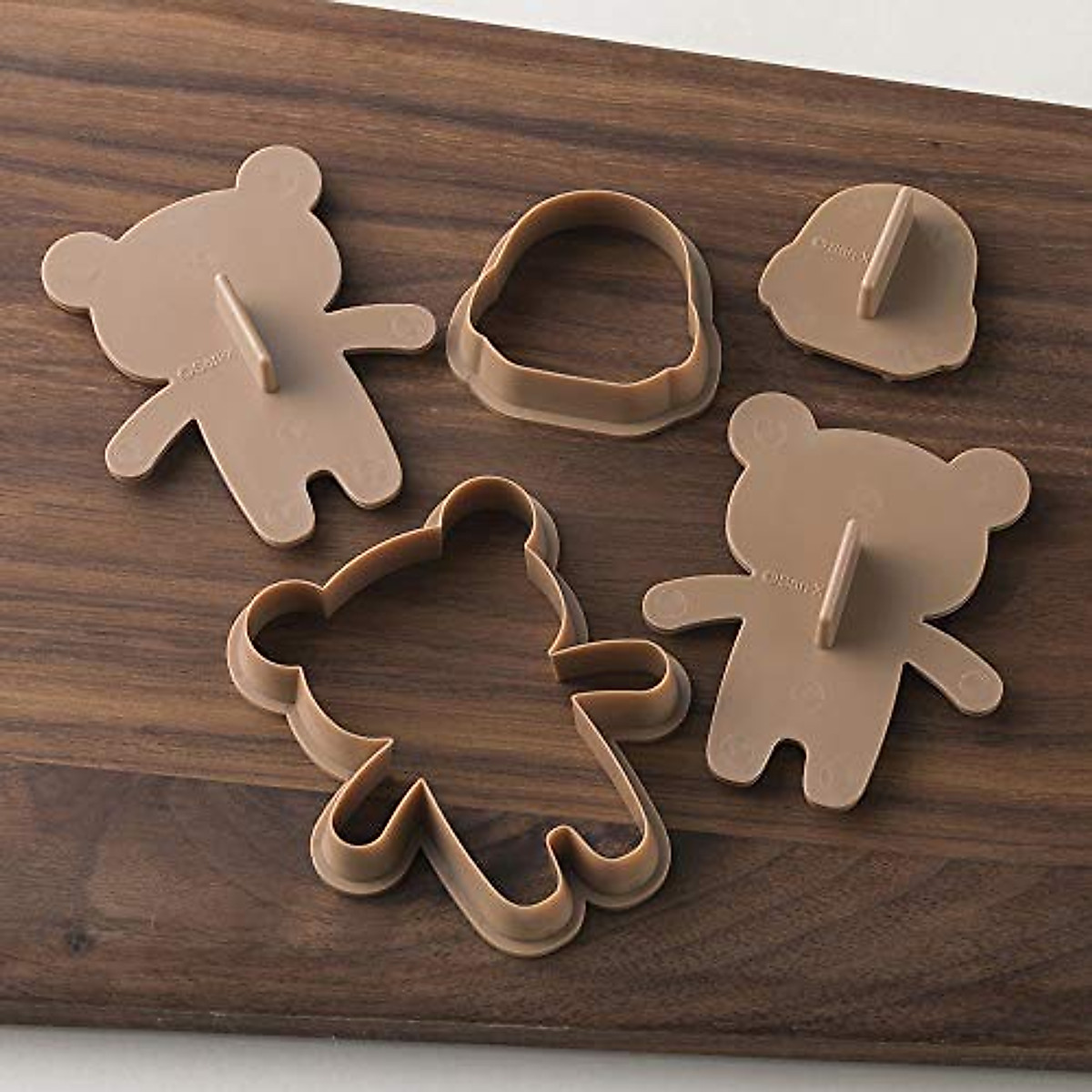 Kai Corporation DN0200 Cookie Cutter, Rilakkuma Stamp, Makes Facial Expressions, Made in Japan