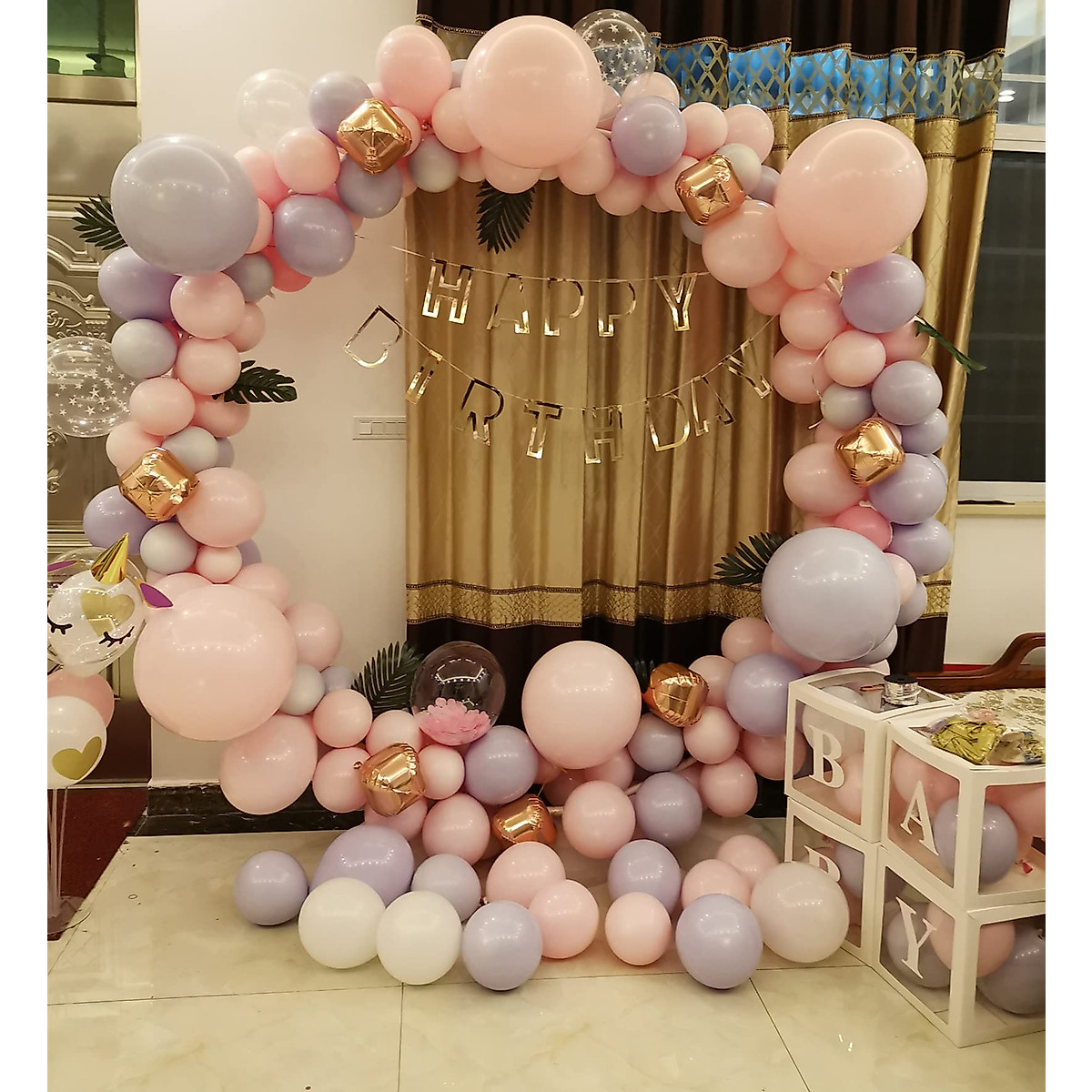 Balloon Decorating Strip, 50ft, for Party(Upgraded Version)