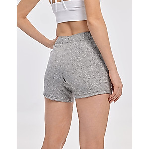 5 Pack: Womens Workout Gym Shorts Casual Lounge Set, Ladies Active Athletic Apparel with Zipper Pockets (Set 3, XX-Large)