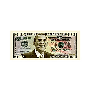 Pack of 25 - Barack Obama 2008-2016 Commemorative Dollar Bills
