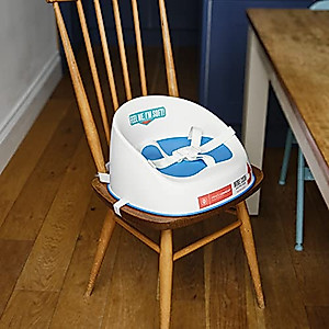 Prince Lionheart Squish Booster Seat, Berry Blue, 3-Point Harness and Dual-Strap System, Easy to Wipe Clean, and Lightweight