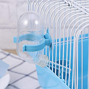 Outdoor Toys Small Animals Bed Supplies 1PC Hamster Cage Portable Practical Multifunctional Pets House Villa Cage for Chinchilla Hamster Blue Outdoor Playset