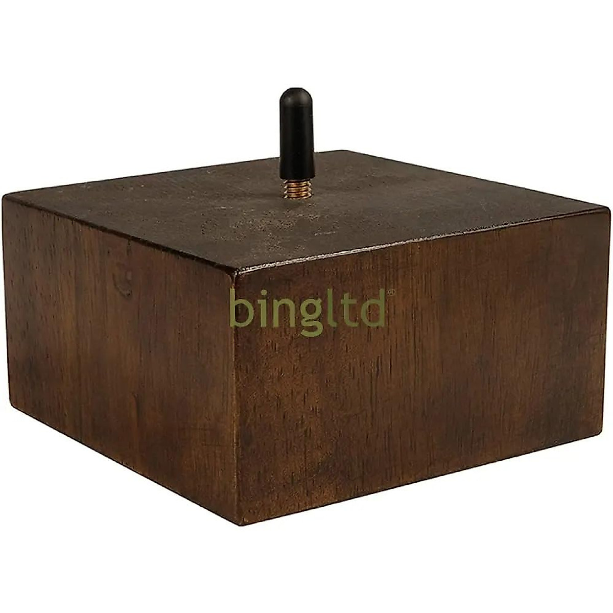 BingLTD - 2 5/8" Dark Oak Square Sofa Legs - Set of 4 (ST336-202)